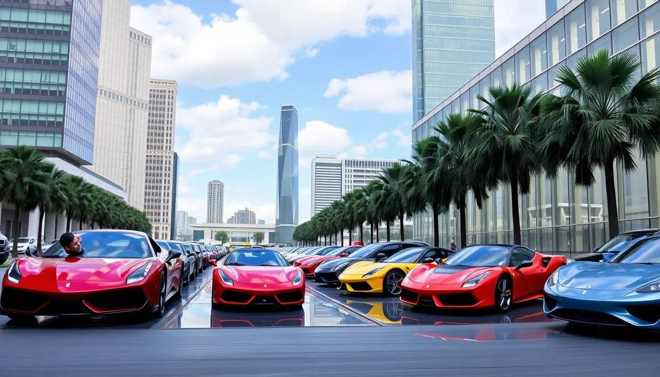 Plaza de América recibe 115 vehículos Ferrari en exhibición - Negocios ...